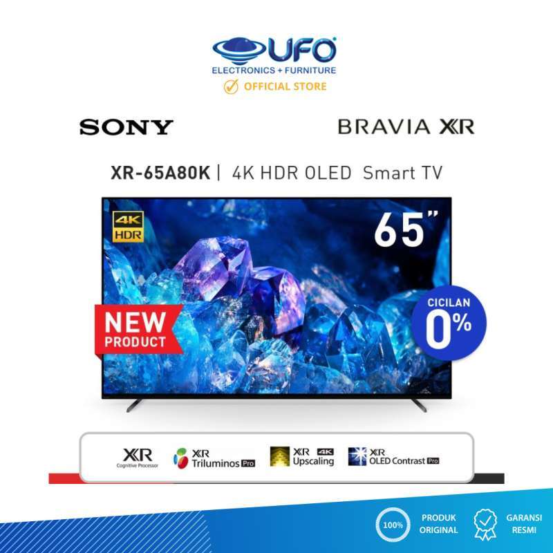 Jual Sony 65 Inch 4K OLED Smart TV XR-65A80K di Seller UFO Elektronika ...