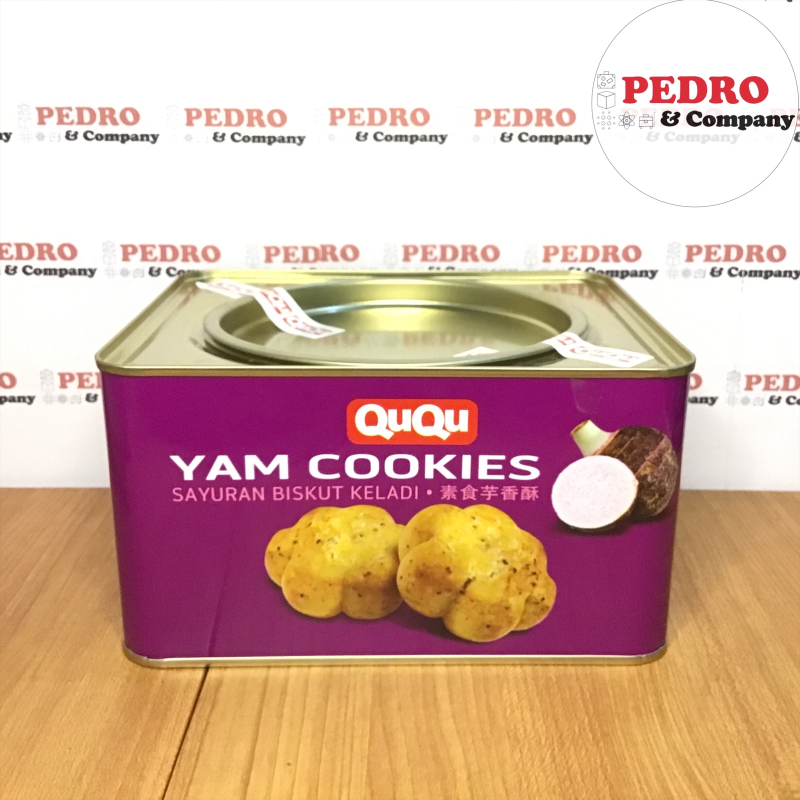 Jual Ququ yam cookies sayuran biskuit keladi 700 gram - biskuit talas kalen di Seller ...