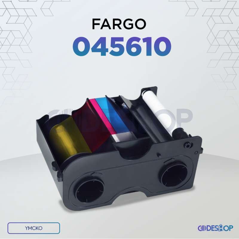 Jual Ribbon Tinta Warna Printer ID Card Fargo DTC1500 500 sisi 045610 ...