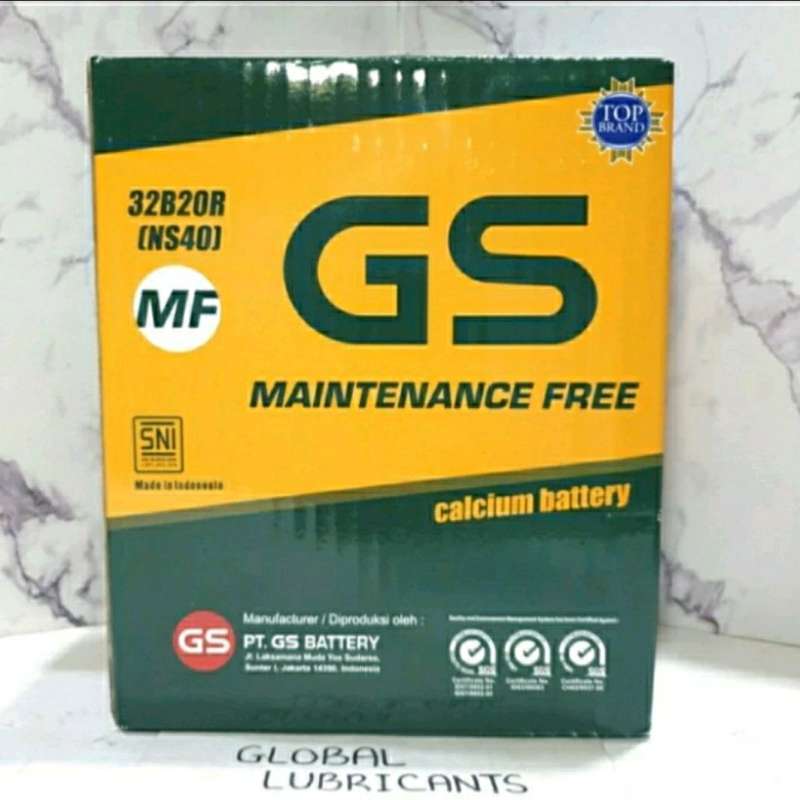 Jual Aki Kering GS ASTRA MF NS40 Futura/ Katana/ Vitara/ Escudo ...