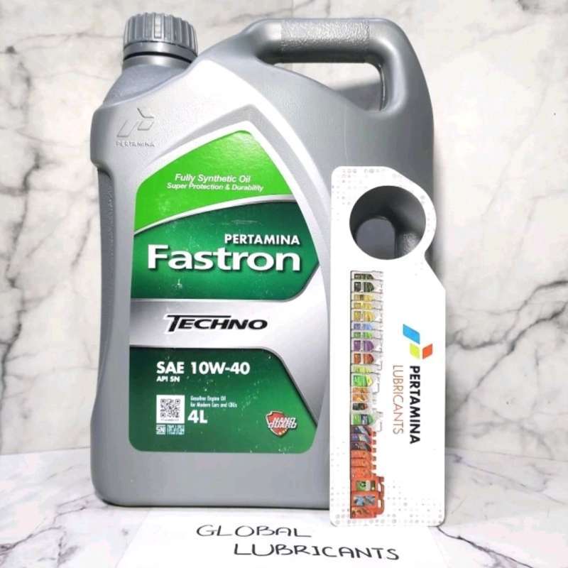 Promo ALL NEW! Fully Synthetic Pertamina Fastron Techno 10W-40 4 Liter ...