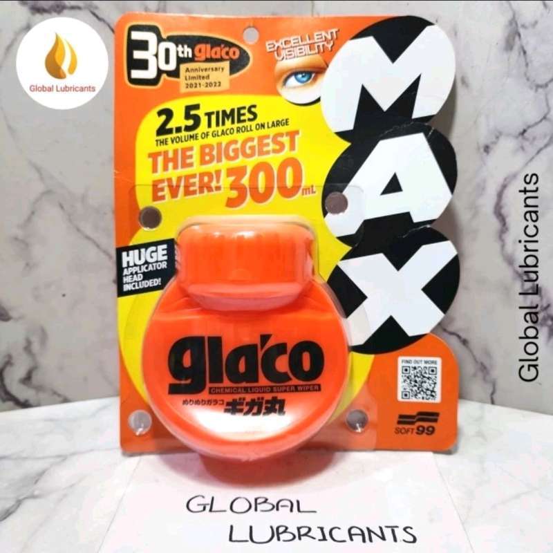 Jual Soft99 Soft 99 Glaco Roll On Max 300ml Japan (efek Daun Talas ...