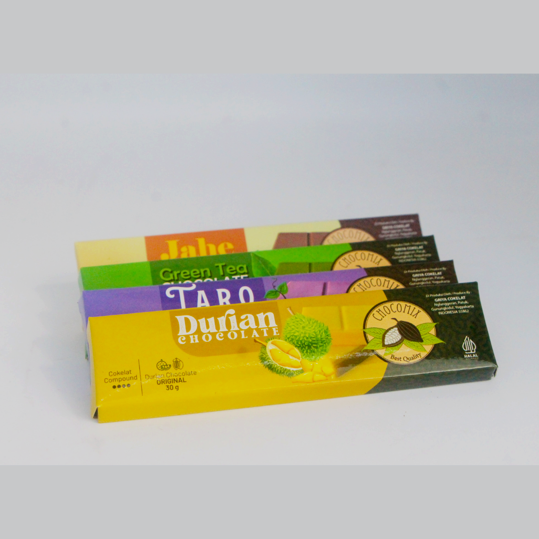 Jual Cokelat Rasa Kekinian (Taro, Durian, Green Tea) di Seller Griya ...