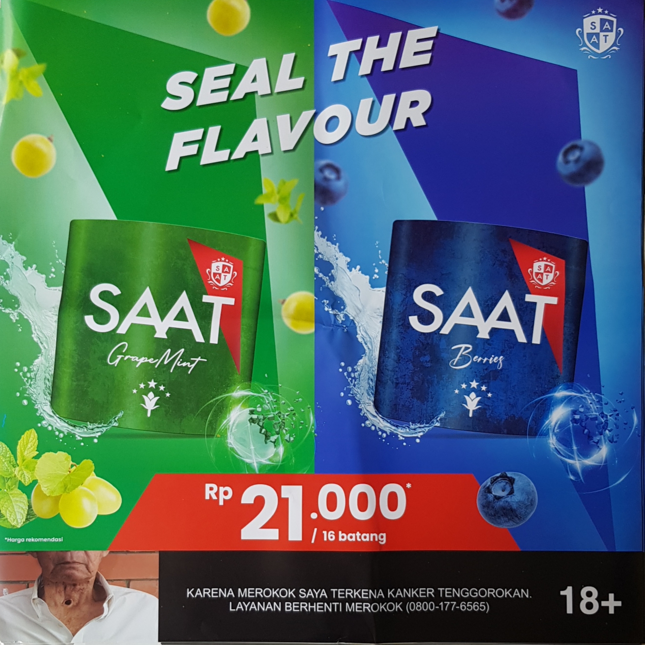 Jual Rokok Saat Blueberries 16 Batang Blueberry Di Seller Chenko Dirga Sindang Sari 2 Kab