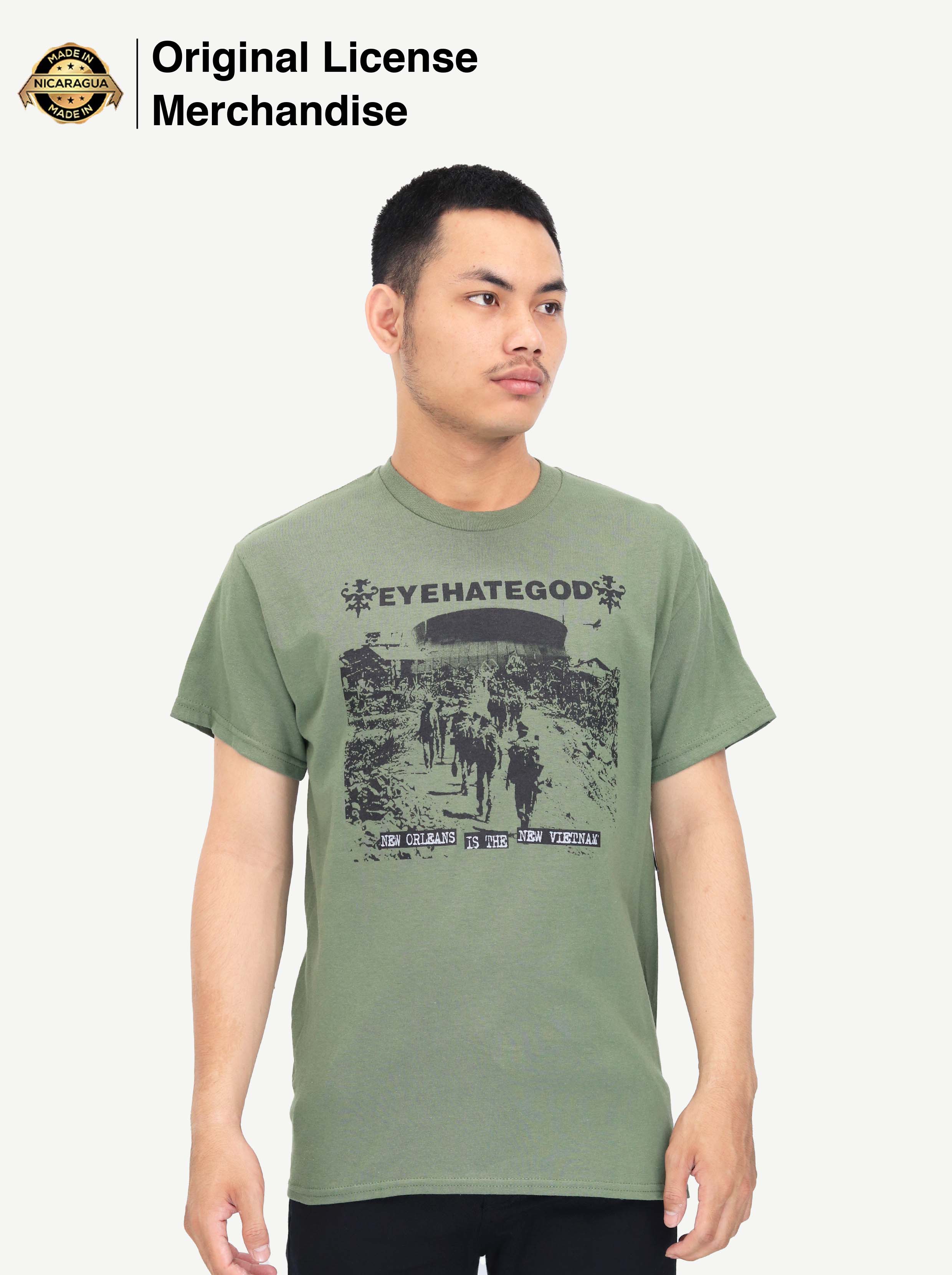 Jual Kaos Baju Tshirt Import Cowok Pria Band Musik Metal EYEHATEGOD ...