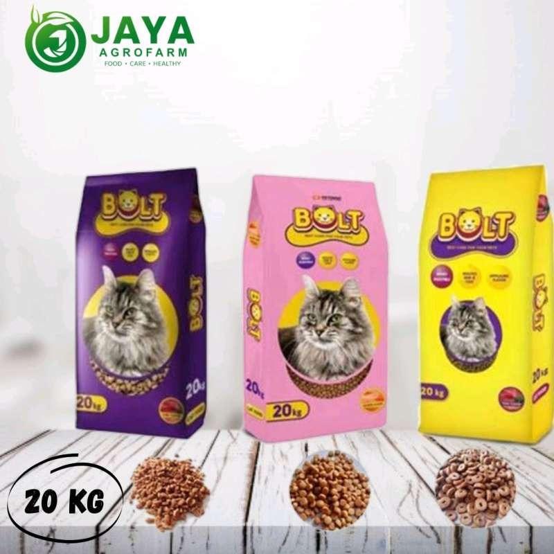 Jual Makanan Kucing Dry Cat Food Tuna Ikan Bolt 20 Kg Di Seller ...