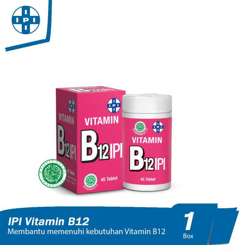 Promo Ipi Vitamin B12 (45 Tablet) Diskon 48% Di Seller Blibli.com ...