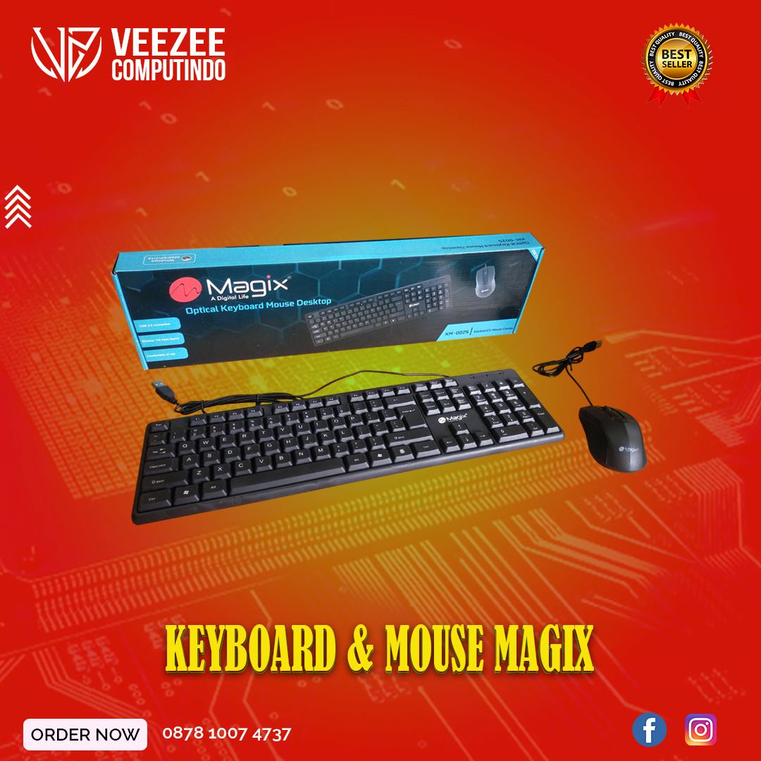 Promo Keyboard Dan Mouse Magix Standar Baru Berkualitas Diskon 11% Di ...