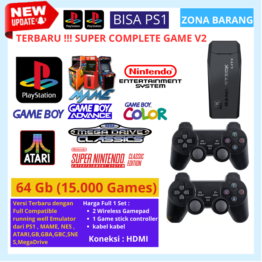 Jual Mini 4k Stik Stick 15.000 10.000 3500 Game Games Retro Console Box ...