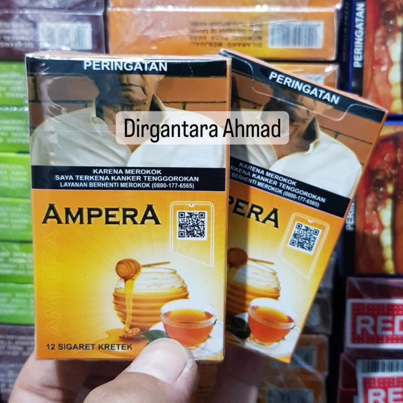 Promo Rokok Ampera Madu Kretek - 12 Batang / 10 Bungkus / 1 Slop Diskon ...