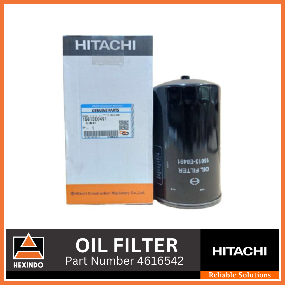 Jual HITACHI Oil Filter Element - 15613E0491 di Seller PT Hexindo ...