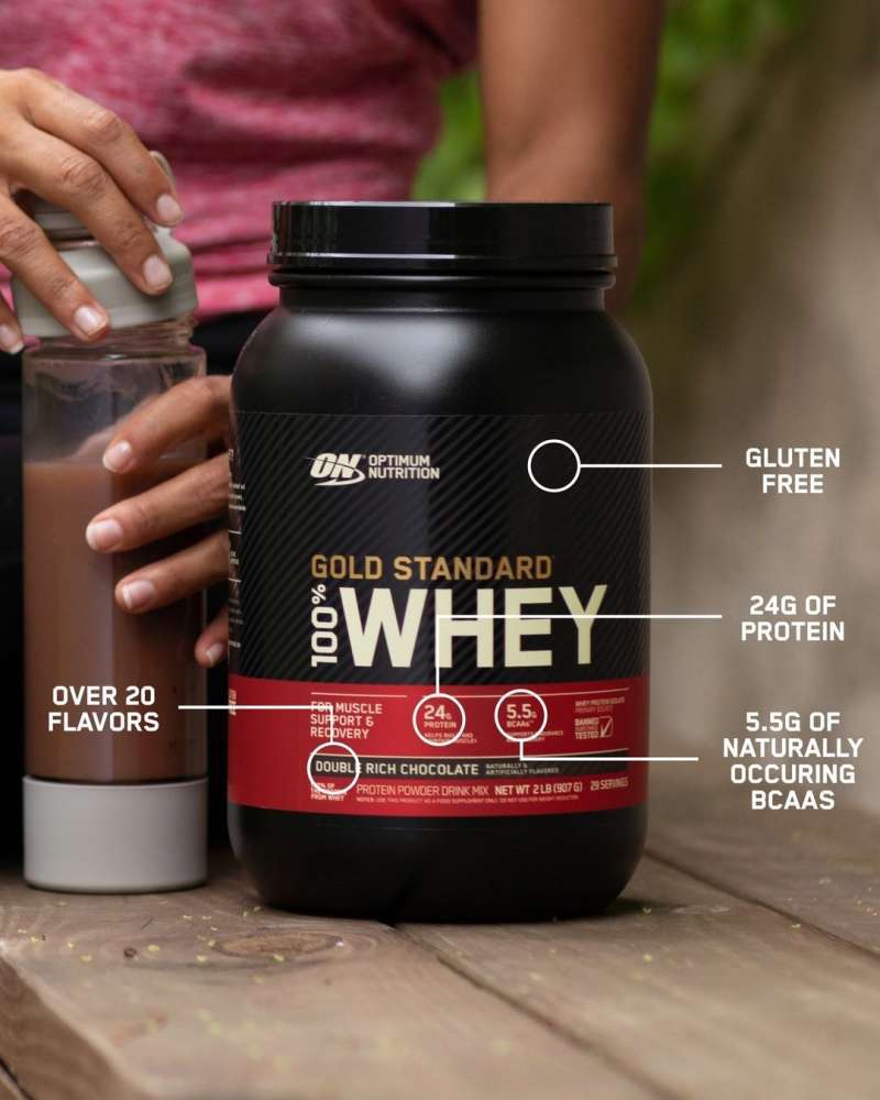 Jual Optimum Nutrition Gold Standard Whey 1lb On Wgs Chocolate - Susu ...