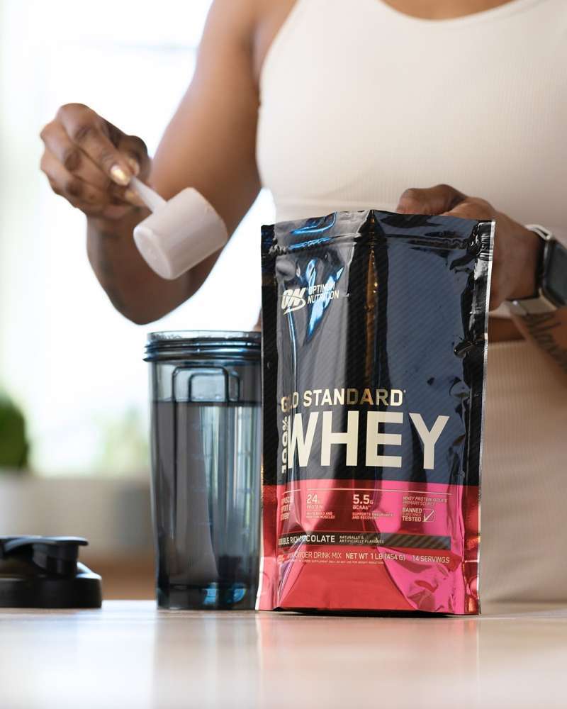 Jual Optimum Nutrition Whey Protein Gold Standard 1lb Vanilla Susu ...