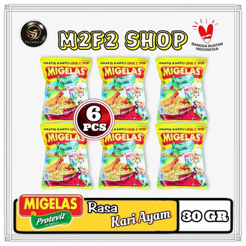 Promo Migelas Protevit Mie Gelas Seduh Kuah Rasa Kari Ayam Sachet - 30 ...