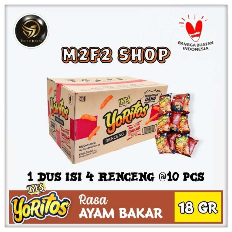 Promo Iyes Snack Yoritos Grilled Chicken Flavour | Camilan Rasa Ayam ...