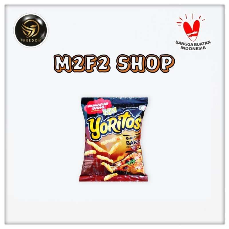 Promo Iyes Snack Yoritos Grilled Chicken Flavour | Camilan Rasa Ayam ...