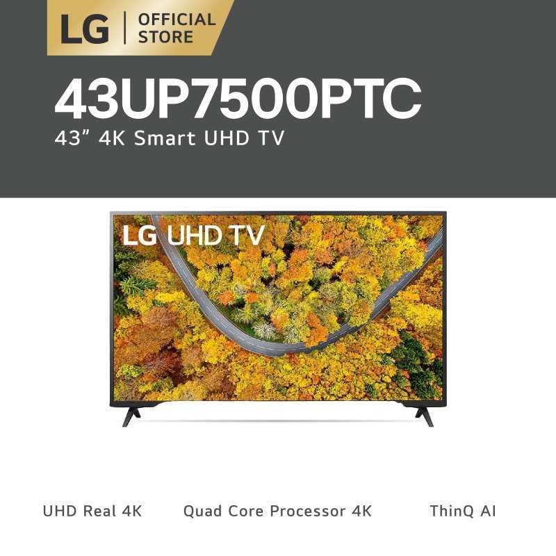 Promo Lg Led Ultra Hd Smart Tv 4k [43 Inch] 43up7500ptc Diskon 25% Di Seller Lg Official Store ...