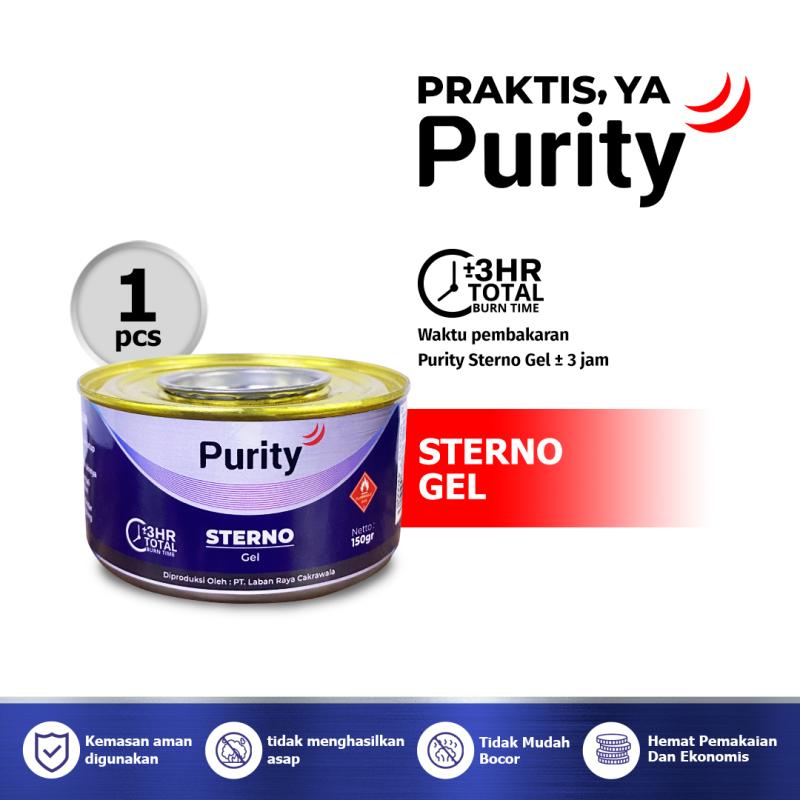Jual Sterno Gel Purity di Seller Gas Purity Official Store - Jl. Kapasan No.49, Kapasan, Kec ...