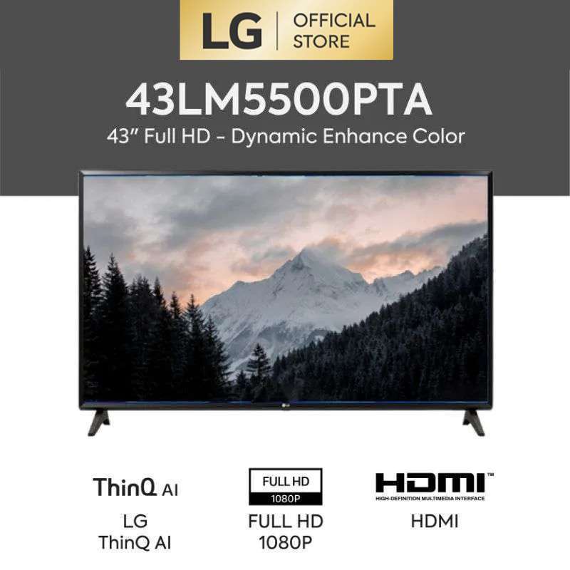 Promo Lg Led Full Hd Tv [43 Inch] 43lm5500pta Diskon 29% Di Seller Lg Official Store - Gudang ...