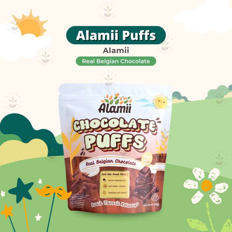 Jual Alamii Puff 30gr Snack Bayi - Alamii Puffs - Chocolate Puff Di ...