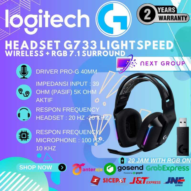 Jual Logitech G Lightspeed Wireless Gaming Headset Di Seller Next Digital Solution Next
