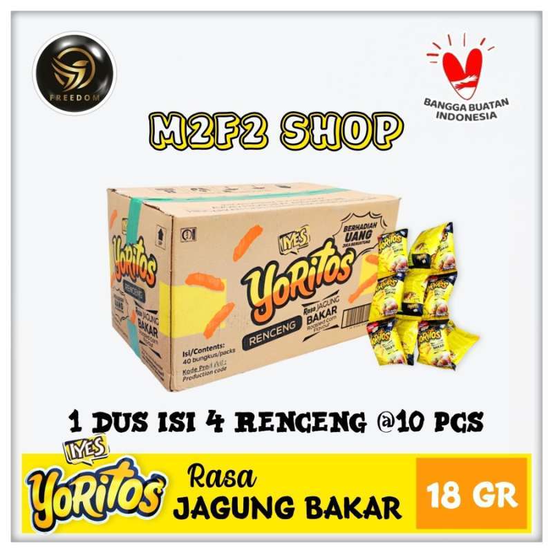 Promo Iyes Snack Yoritos Roasted Corn Flavour | Camilan Rasa Jagung ...