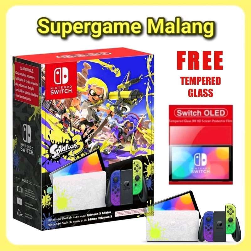 Jual Nintendo Switch Oled Splatoon 3 Special Edition Console Game Di
