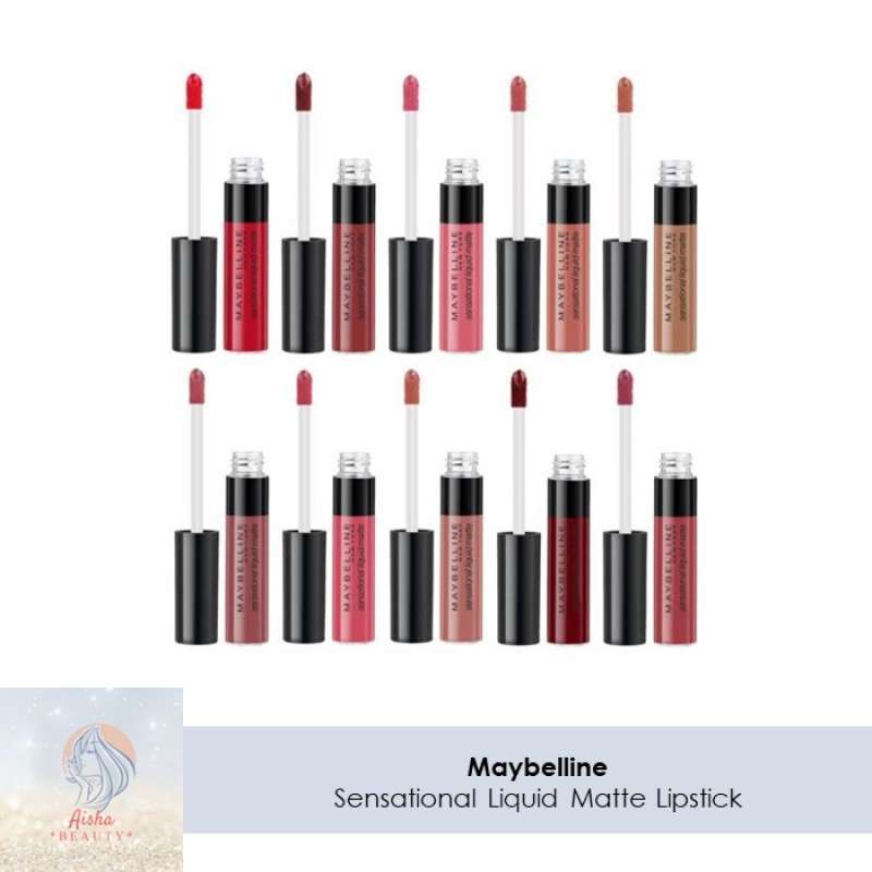 Promo Maybelline Color Sensational Liquid Lipstick Make Up - Matte ...