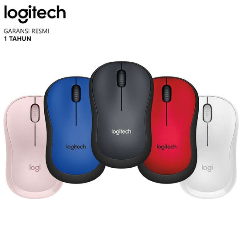 Jual Mouse Logitech Wireless M221 Silent Mouse Usb Dongle Wireless 2 ...