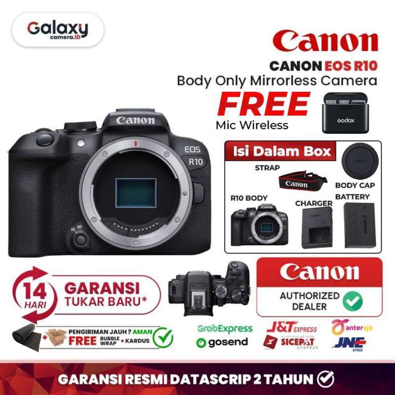 Canon EOS R10 🔥 - Terlengkap & Harga Terbaru Mei 2026