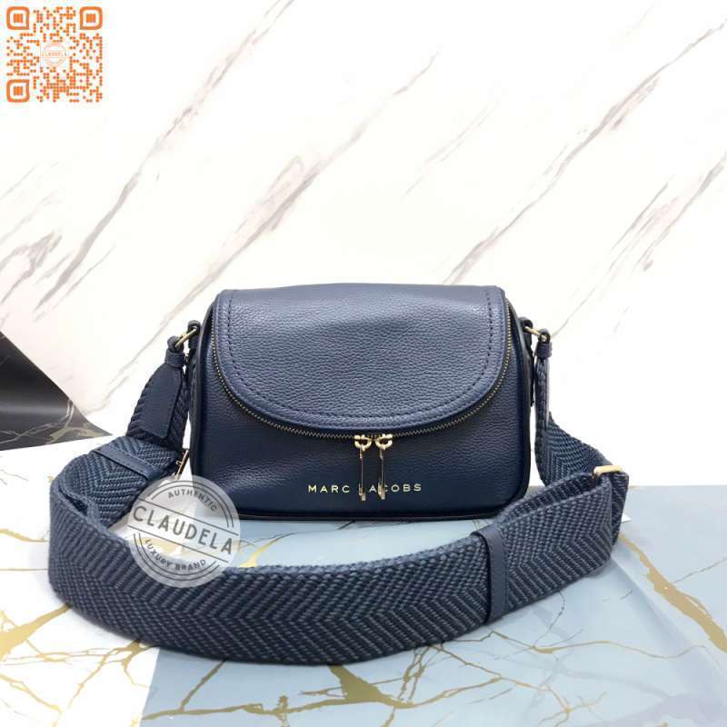 Jual Marc Jacobs Mini Groove Messenger Crossbody Bag In Blue Sea With ...