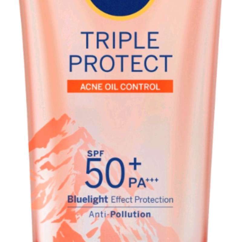 Jual Nivea Sun Face Serum Triple Protect Acne Oil Control Spf50+ Pa ...