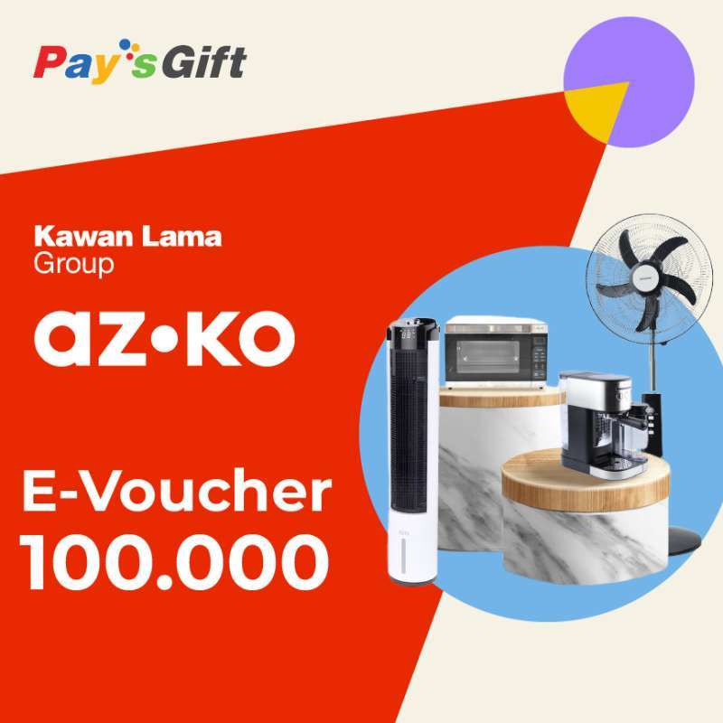 Promo [paysgift] Voucher Digital Azko Value Rp 100.000 Diskon 12% Di ...