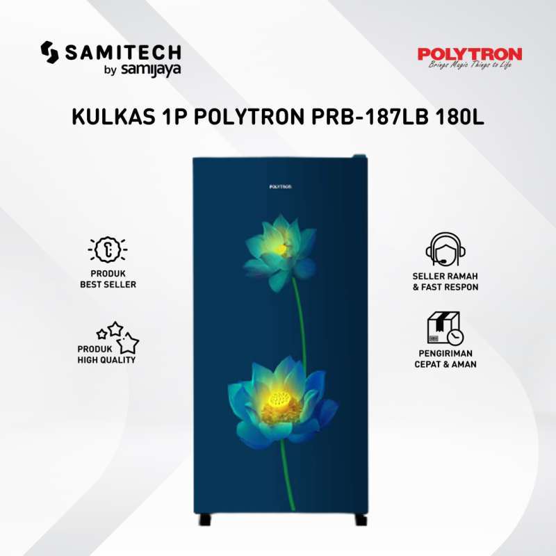 Jual Kulkas Polytron 1 Pintu Warna Putih Original, Murah & Diskon April ...