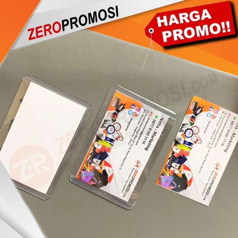 Jual ID Card Case A1 Casing Plastik Name Tag Horizontal Di Seller ...