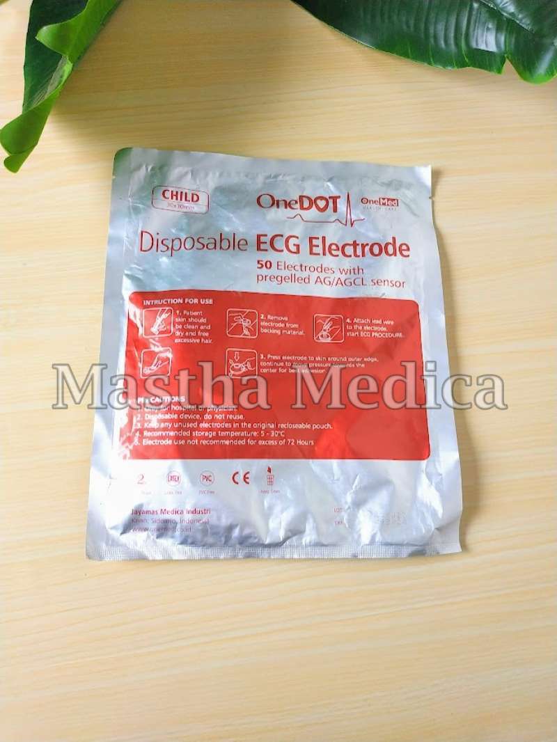 Jual OneDOT ECG Elektroda/Kertas EKG /Disposable ECG Electrode /EKG ...