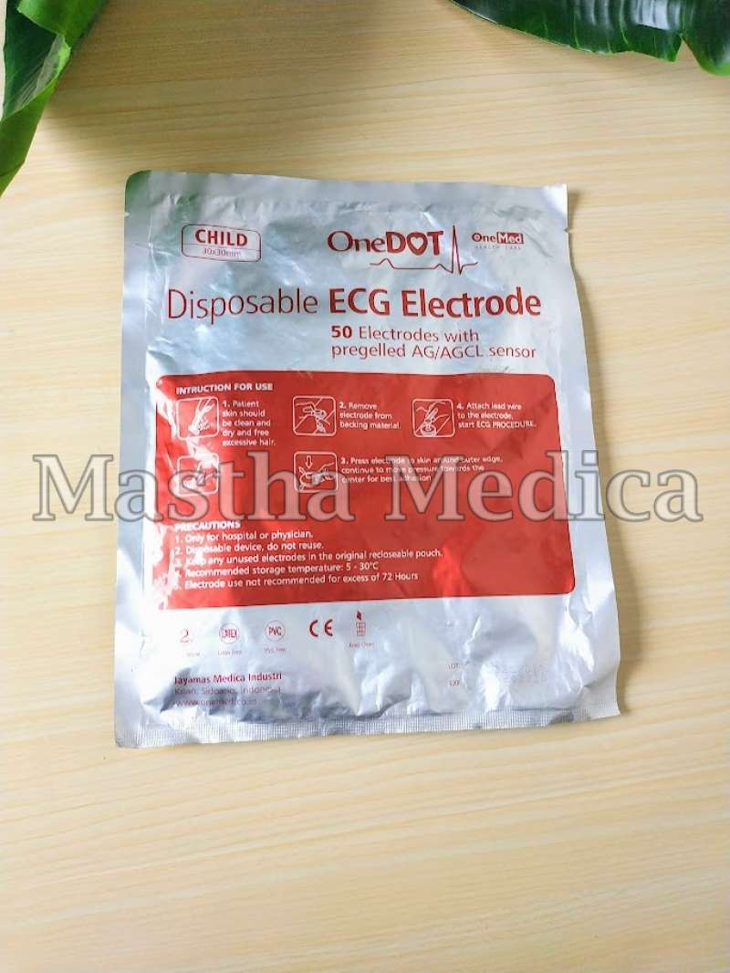 Jual OneDOT ECG Elektroda/Kertas EKG /Disposable ECG Electrode /EKG ...