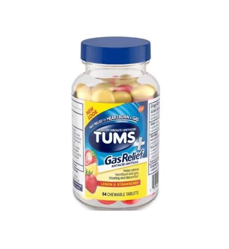 Jual Tums with Gas Relief Chewy Bites 54 Chewy Tablets di Seller Mega ...