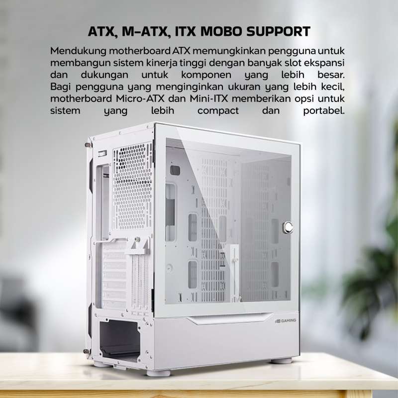 Jual Casing PC Digital Alliance N30 ATX Case Komputer Gaming Kaca ...