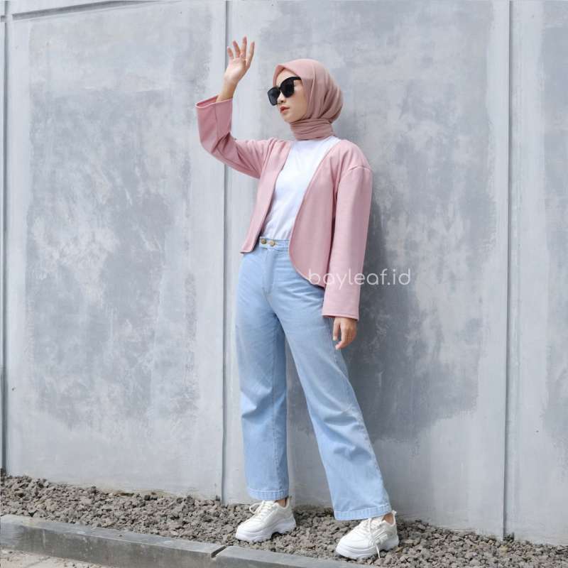 Promo Bayleaf.id Mona Blazer Big Size Diskon 13% Di Seller Bayleaf.id ...