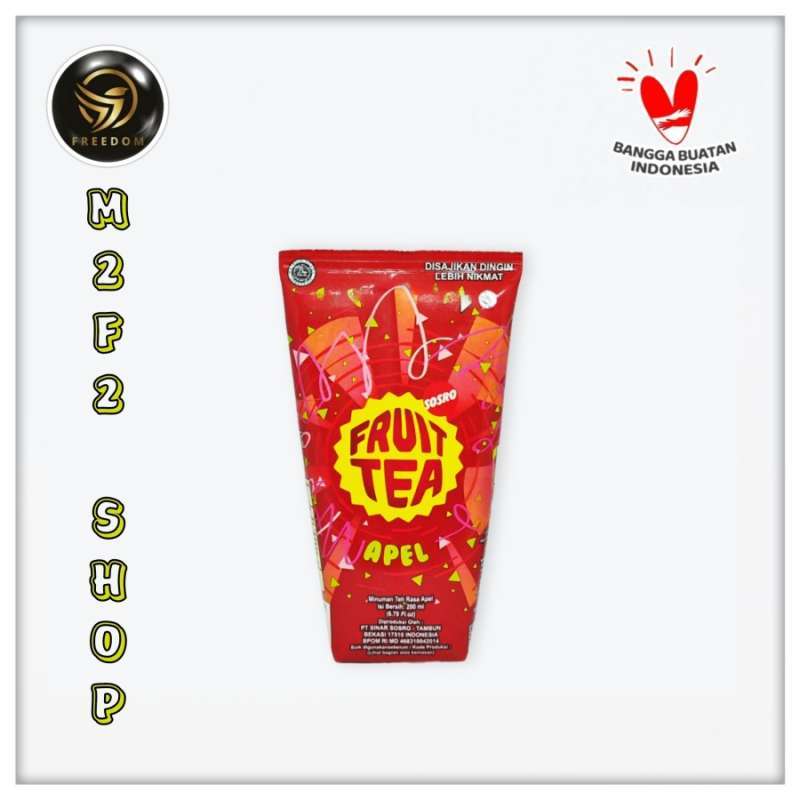 Jual Fruit Tea Genggam Apel | Apple - 200 Ml (kemasan Karton) Di Seller ...