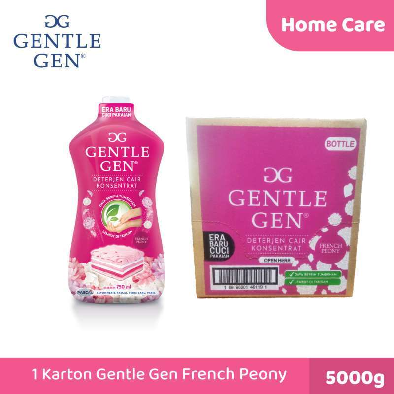 Promo 1 Karton Botol Gentle Gen French Peony Diskon 17% di Seller ...