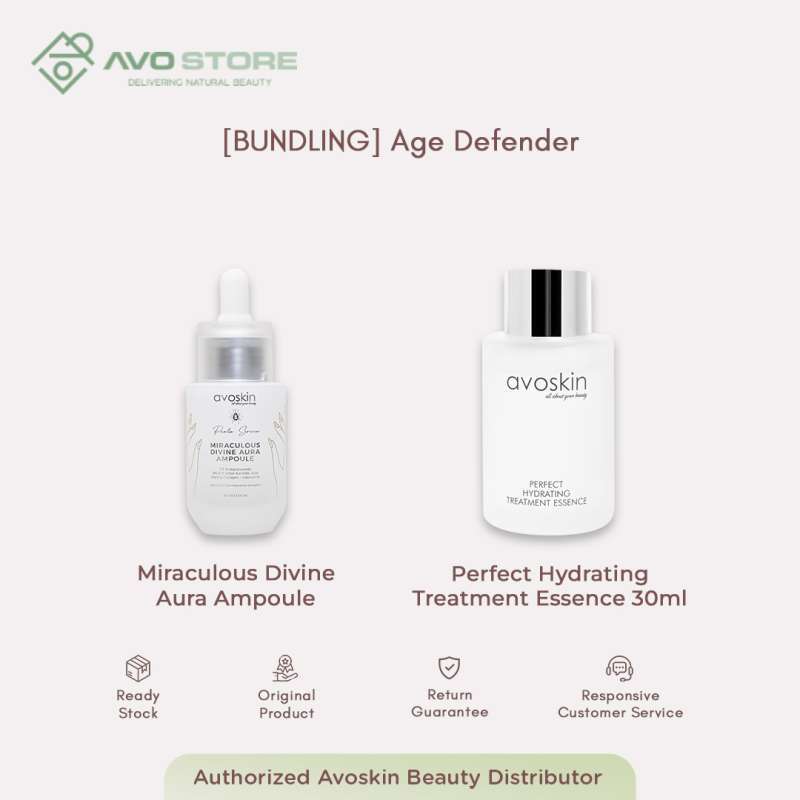 Promo [BUNDLING] AGE DEFENDER (Miraculous Divine Aura Ampoule 30ml ...