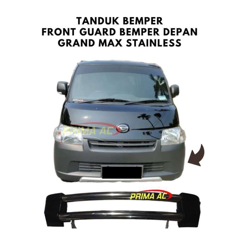 Promo Tanduk Bemper Depan Front Guard Bemper Depan Grand Max Stainless ...