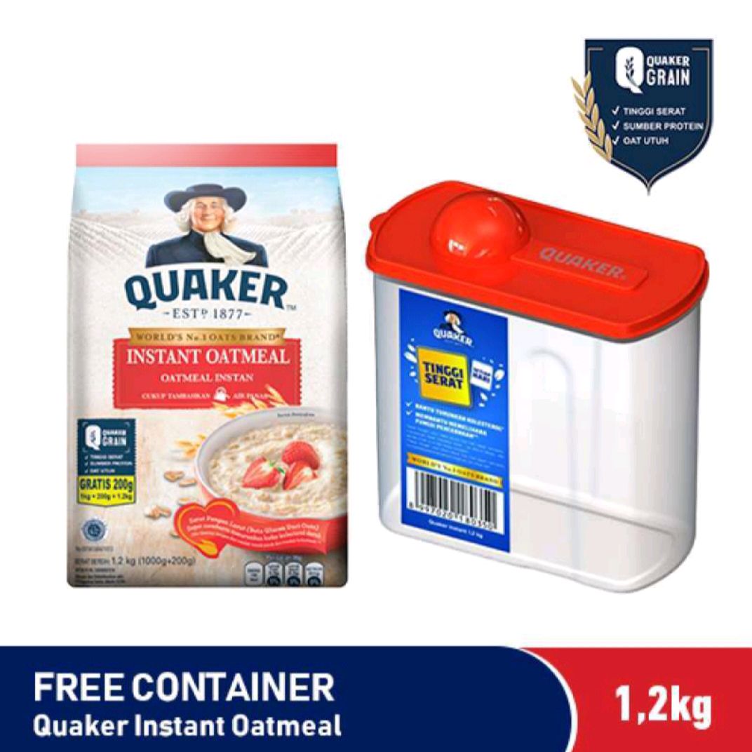 Jual Quaker Instant 1 Kg Termurah - Harga Grosir Terupdate Hari Ini ...
