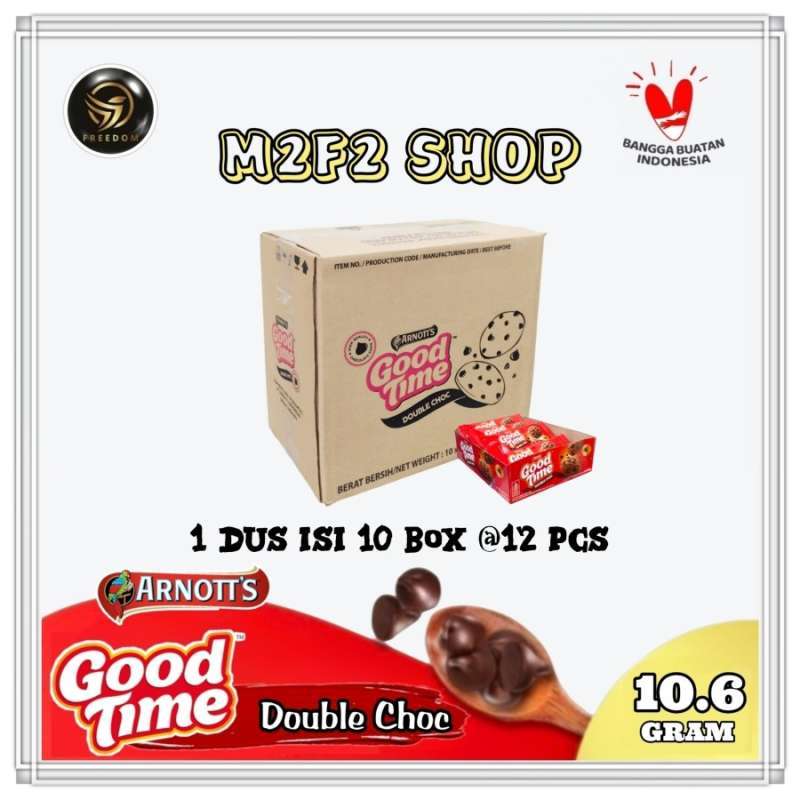 Promo Good Time Double Choco Chips Cookies | Kukis Cokelat - 10,6 Gr ...