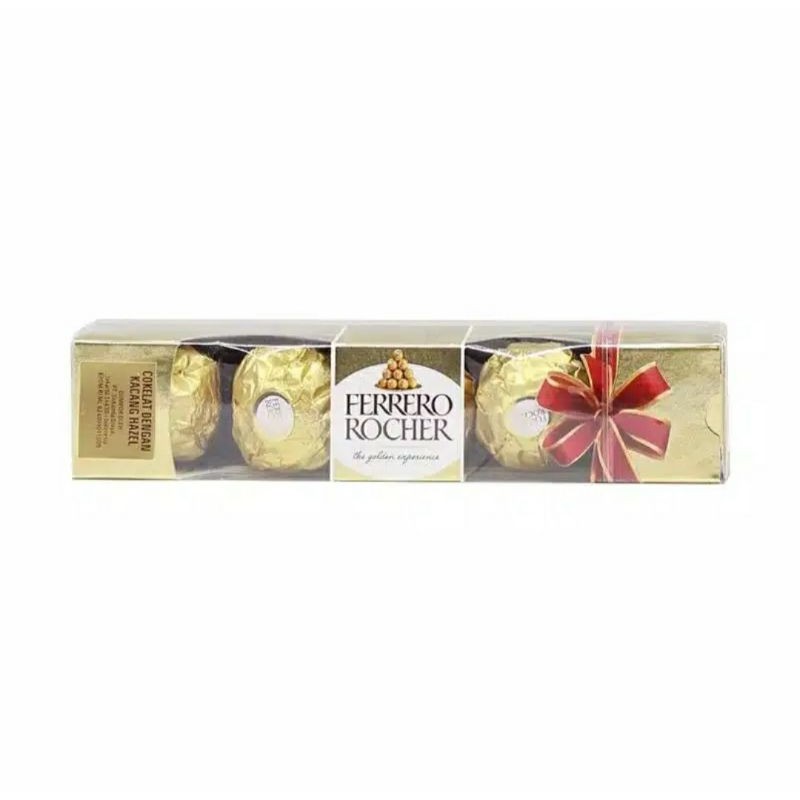 Jual Ferrero Rocher Cokelat Dengan Kacang Hazel Isi 5 Pcs Chocolate ...