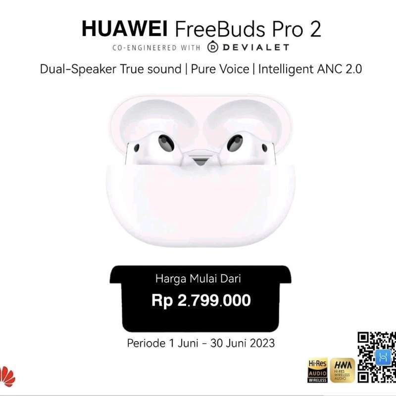 Jual Huawei Freebuds Pro 2 Garansi Resmi di Seller Zea shop - Embong Kaliasin, Kota Surabaya ...