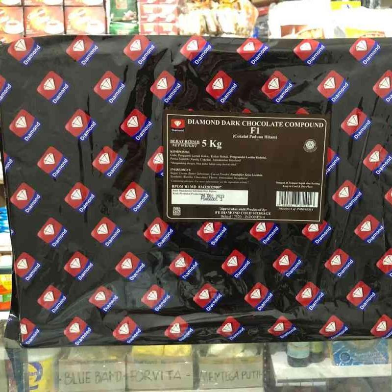 Promo Diamond Dark Chocolate Compound 2 X 5 Kg Diskon 7% Di Seller Toko ...