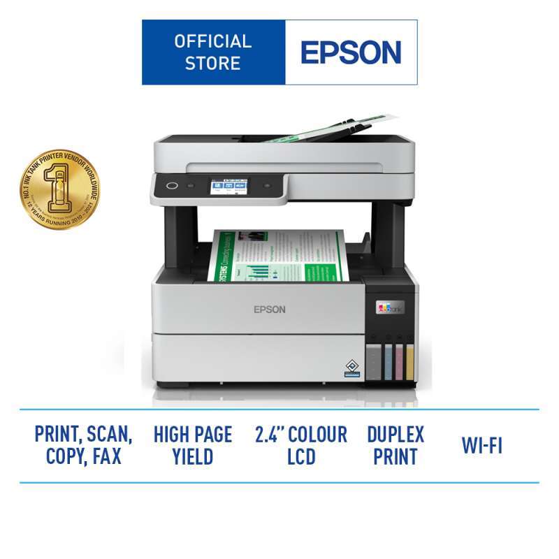 Promo Printer Epson L6460 A4 Inktank Multifungsi Adf Duplex Wireless Diskon 4% Di Seller Epson ...